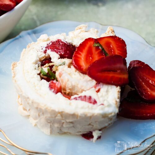 Summer Strawberry Roulade | Only Crumbs Remain