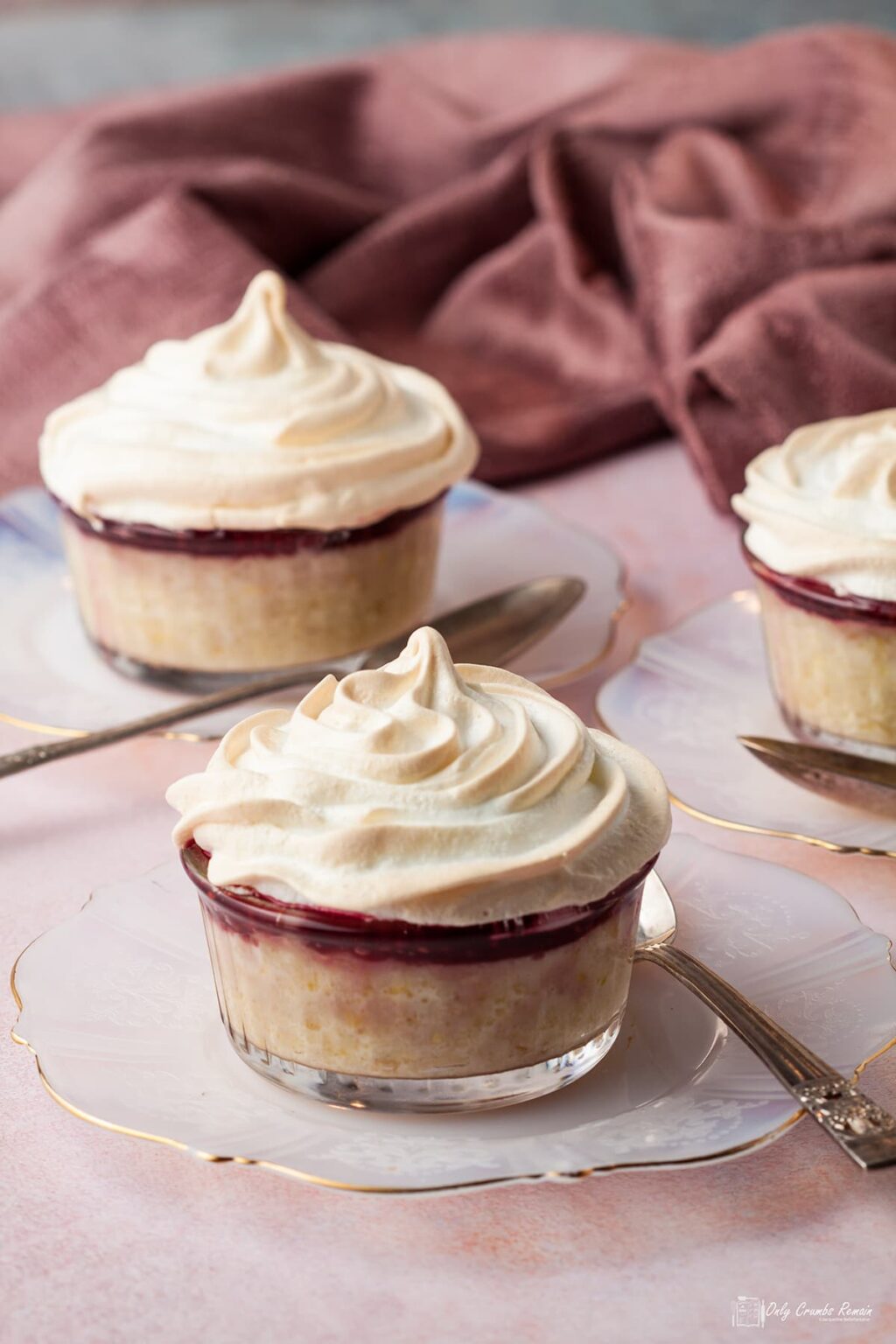 Individual Queen of Puddings | Only Crumbs Remain