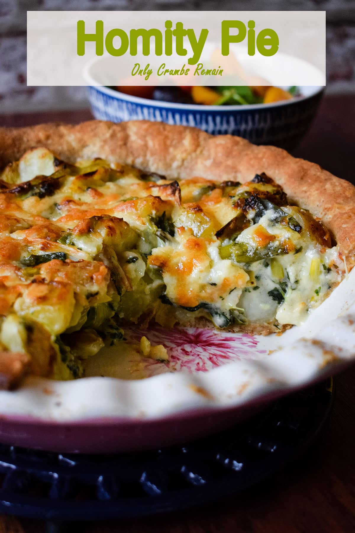 Homity Pie | Only Crumbs Remain