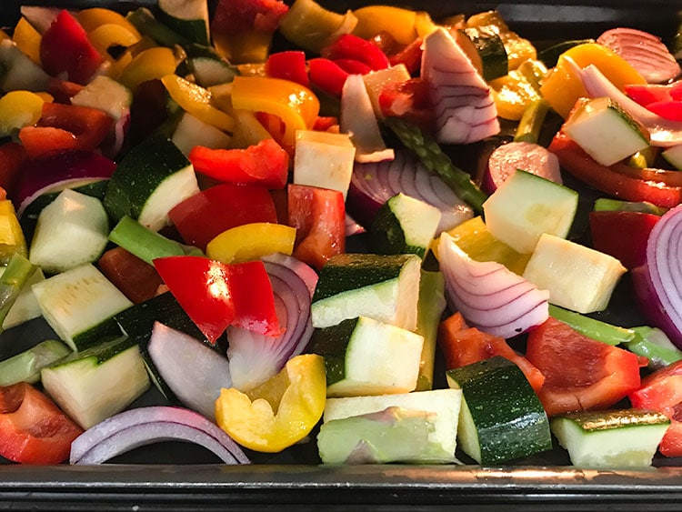 Roasted Vegetable Tartlets | Only Crumbs Remain