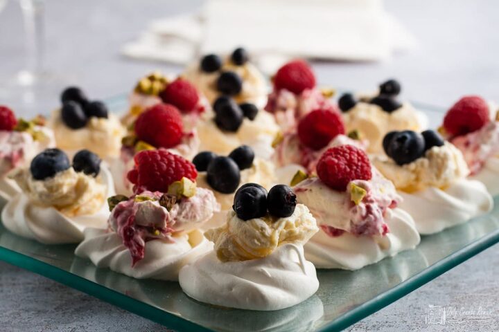 Mini Pavlova Bites | Only Crumbs Remain