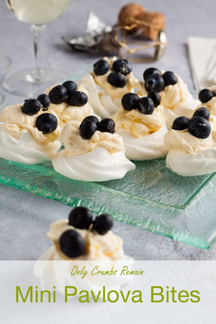 Mini Pavlova Bites | Only Crumbs Remain