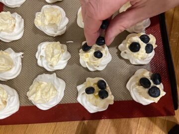 Mini Pavlova Bites | Only Crumbs Remain