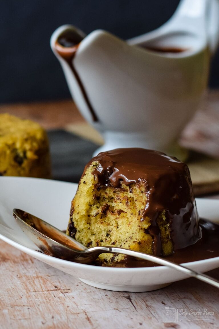 Chocolate Orange Steamed Puddings | Only Crumbs Remain