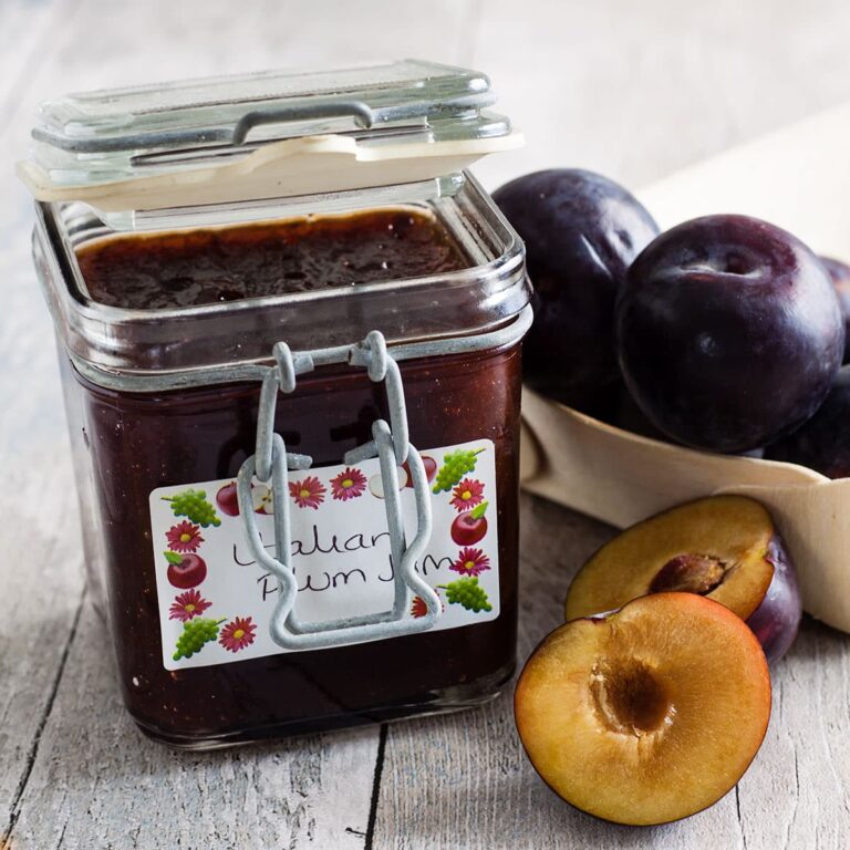 Italian Plum Jam | Only Crumbs Remain