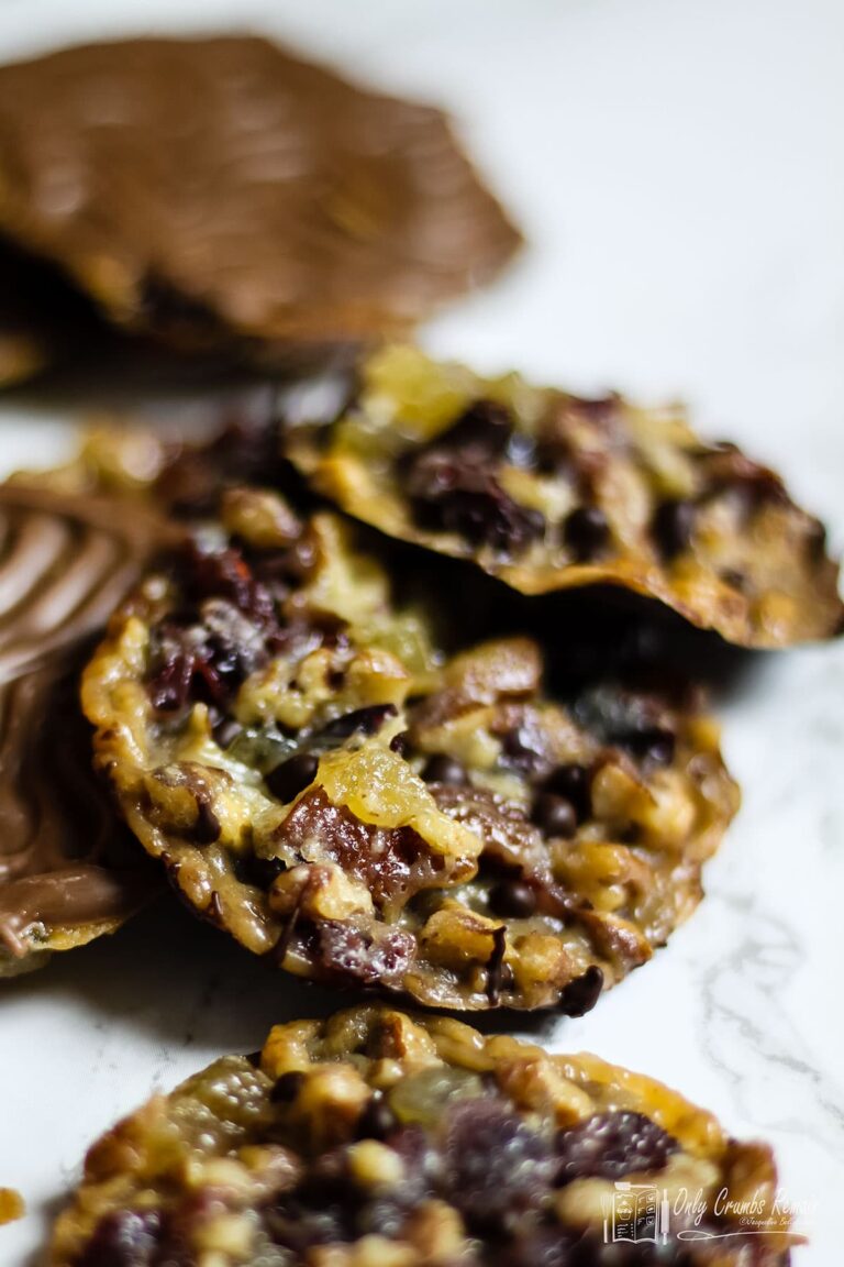 Chocolate Florentines | Only Crumbs Remain