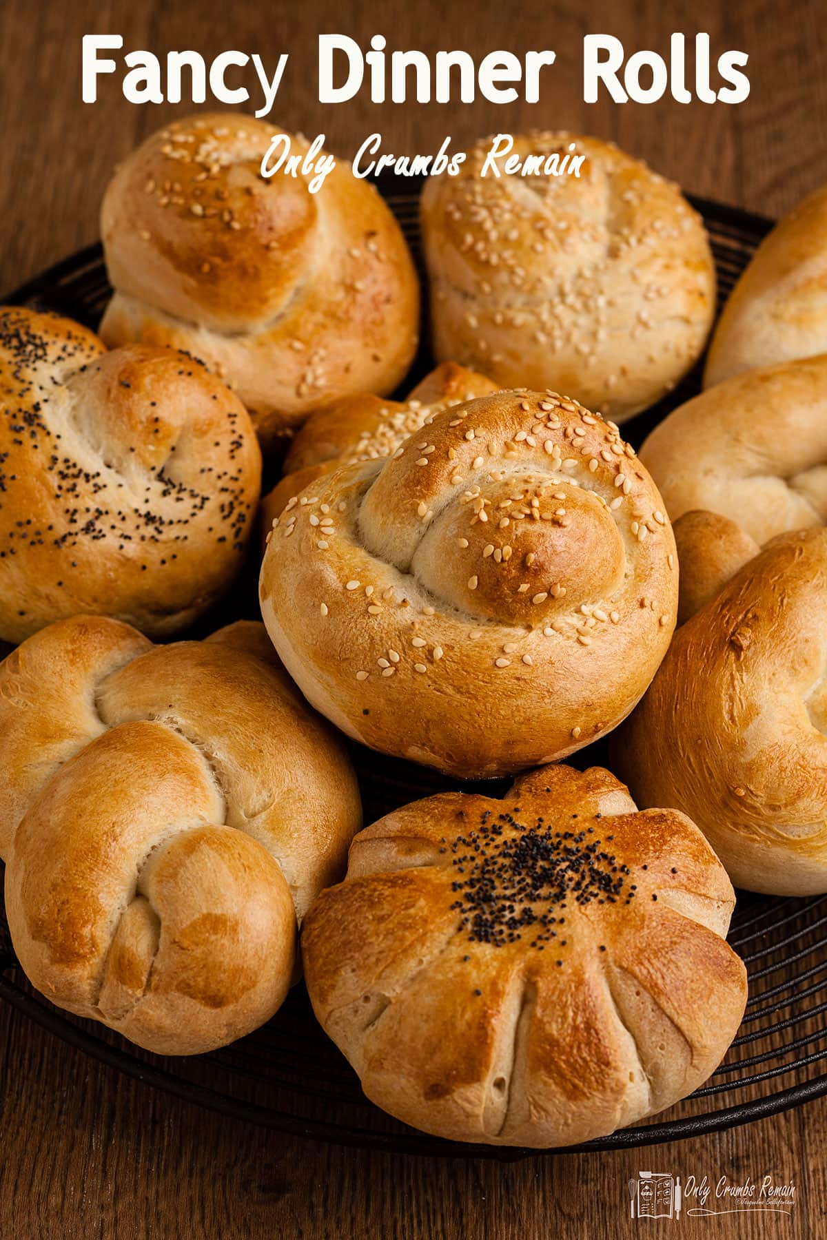 Fancy Dinner Rolls | Only Crumbs Remain