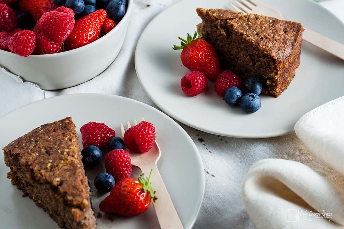 Sticky walnut cake | Only Crumbs Remain