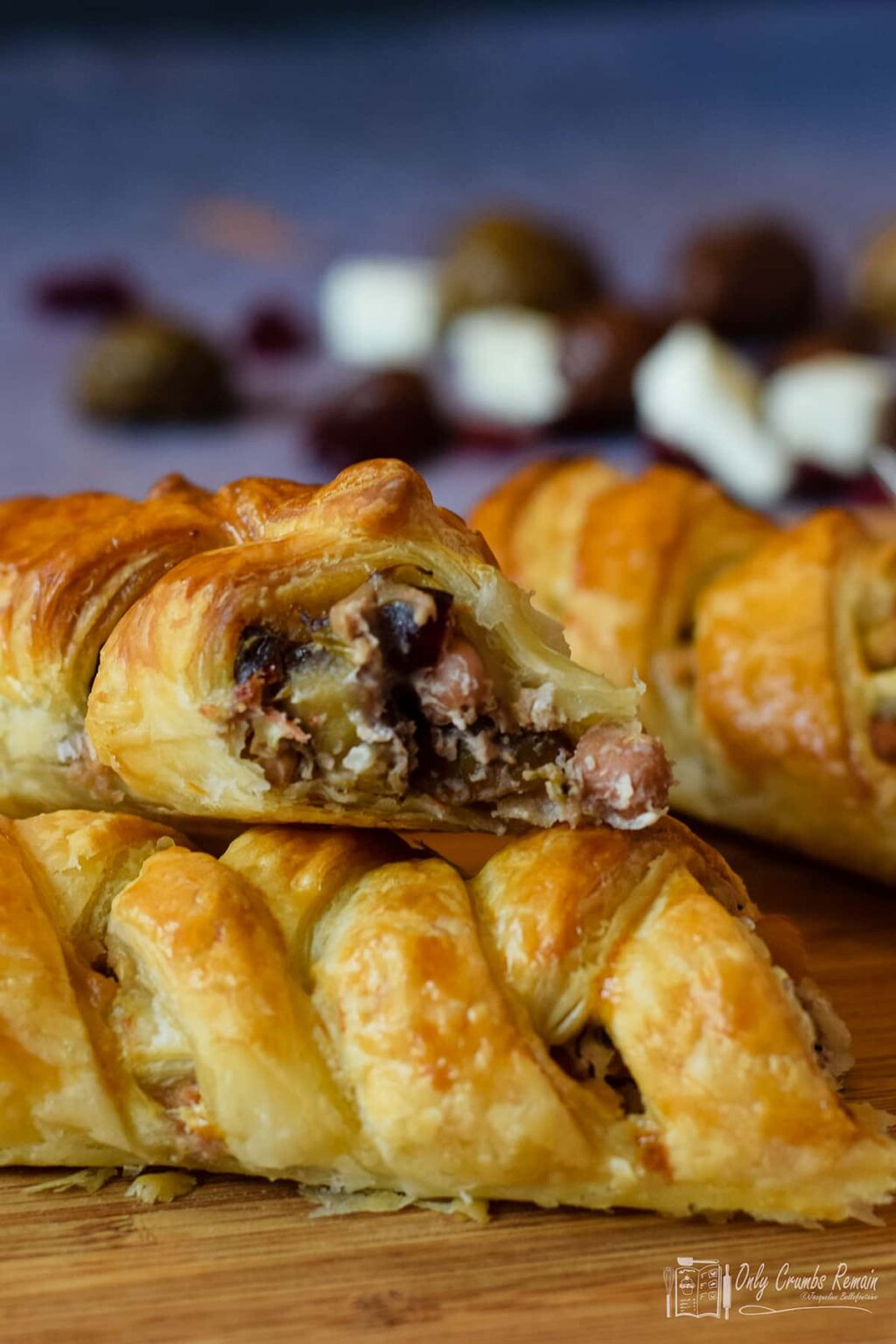 Vegetarian Christmas Plait | Only Crumbs Remain