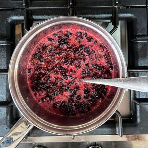 Blackcurrant Sorbet | Only Crumbs Remain