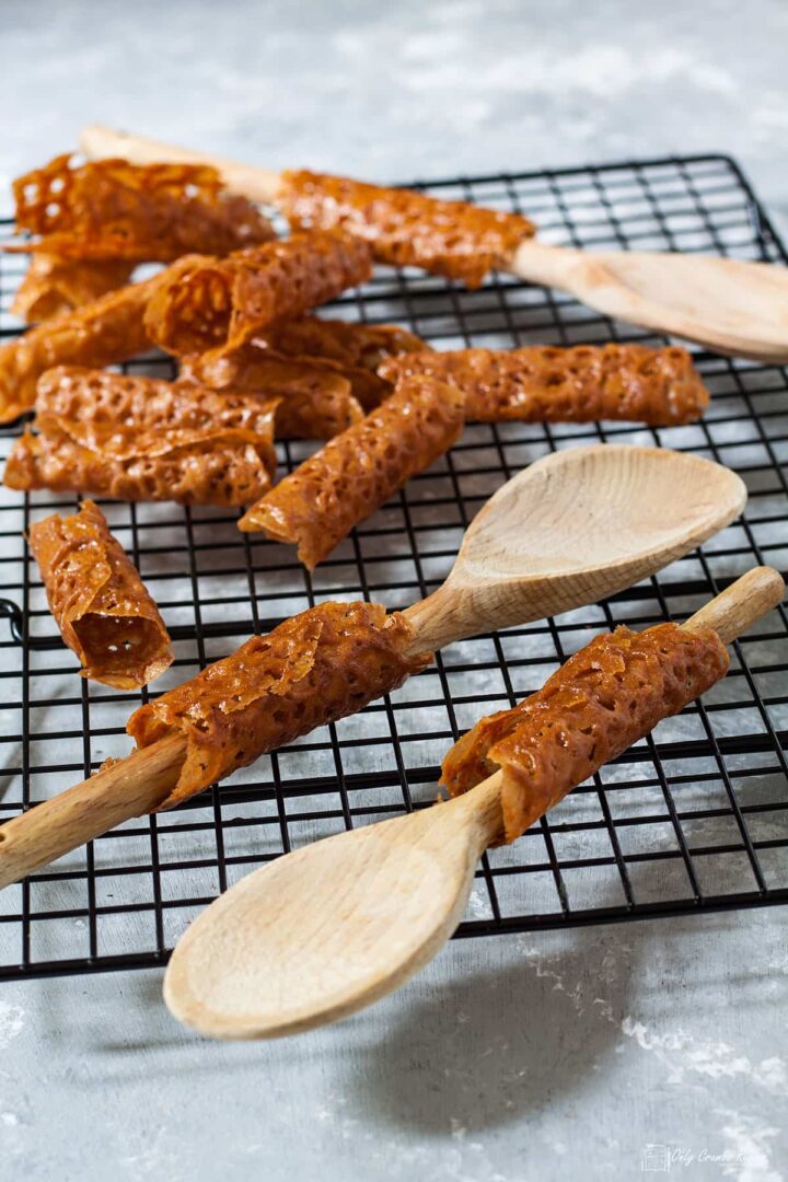 Brandy Snaps | Only Crumbs Remain
