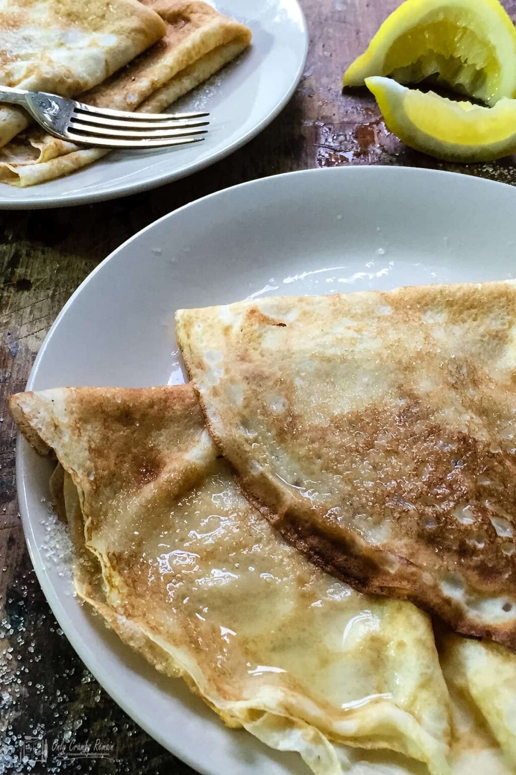 Traditional English Pancakes | Only Crumbs Remain