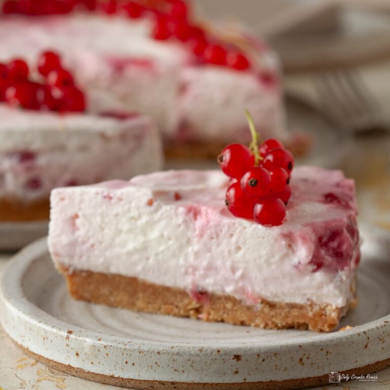 No-bake Blackcurrant Cheesecake | Only Crumbs Remain