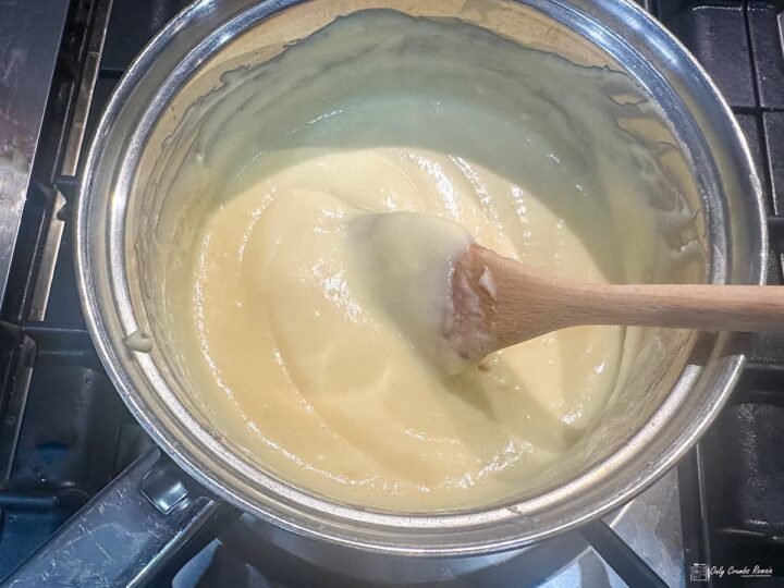 Rhubard & Custard Genoise Cake | Only Crumbs Remain